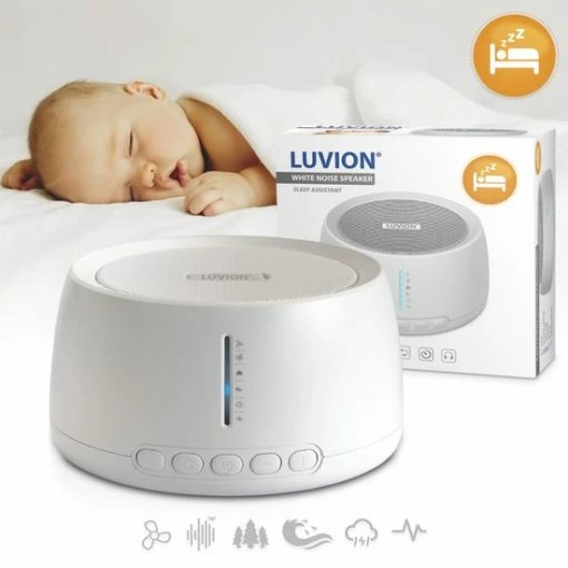 NIEUW – Luvion White Noise Machine – Soundspa – Kalmerende Witte Ruis ...